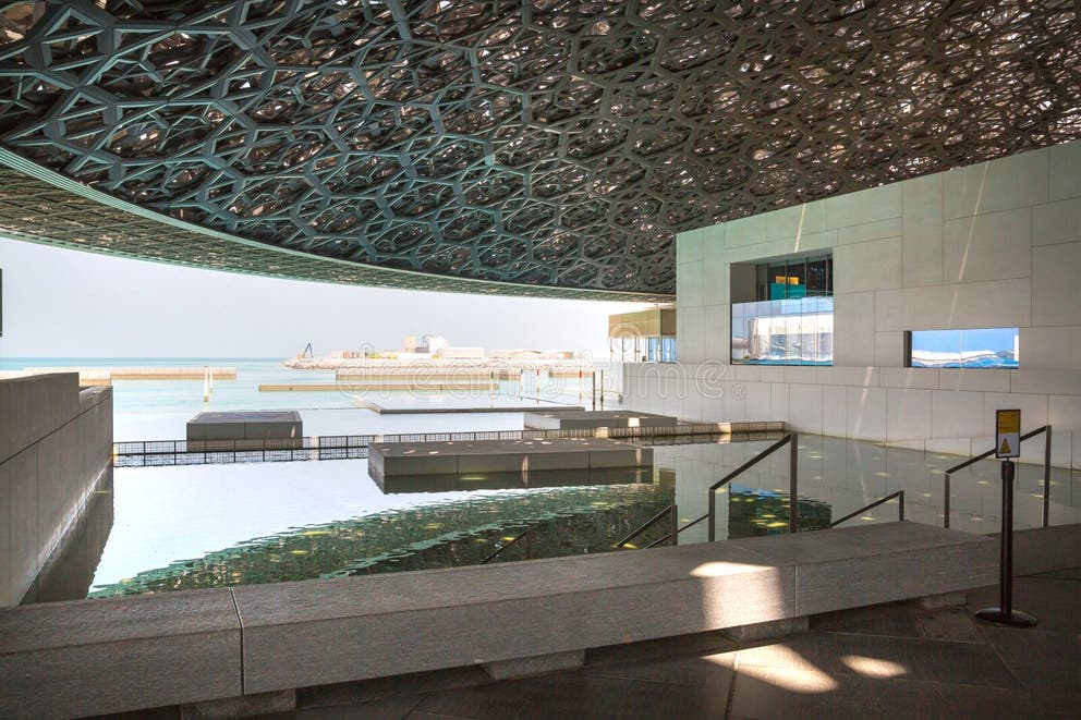 The Louvre Abu Dhabi Atrium View Editorial Image - Image of view ...