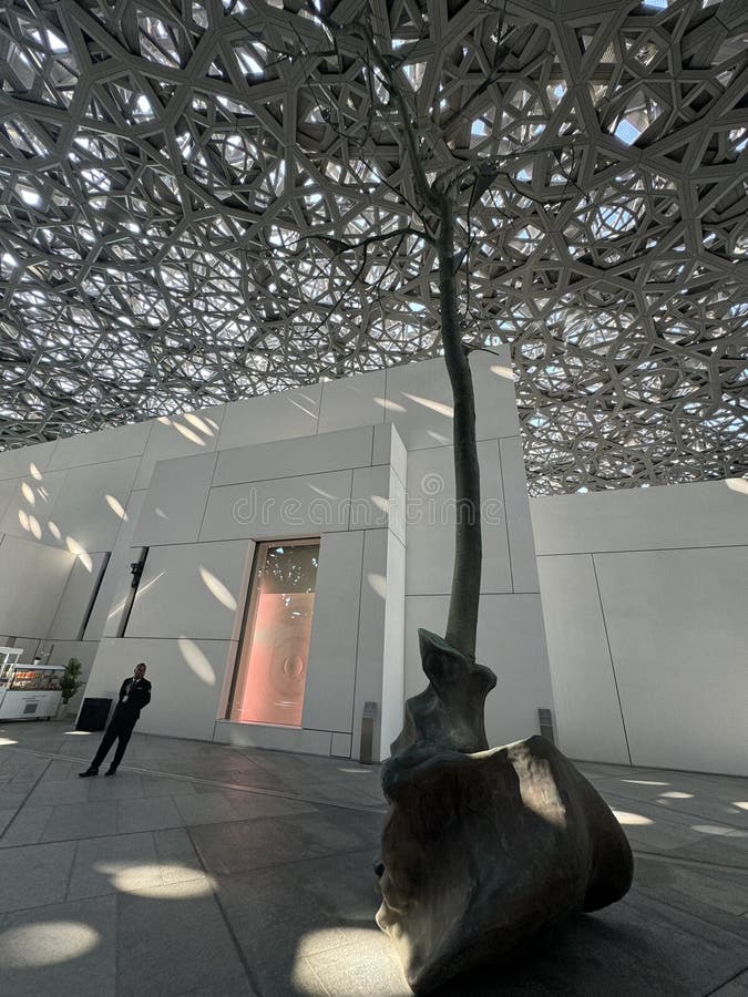 The Louvre Museum in Abu Dhabi, UAE Editorial Image - Image of culture ...