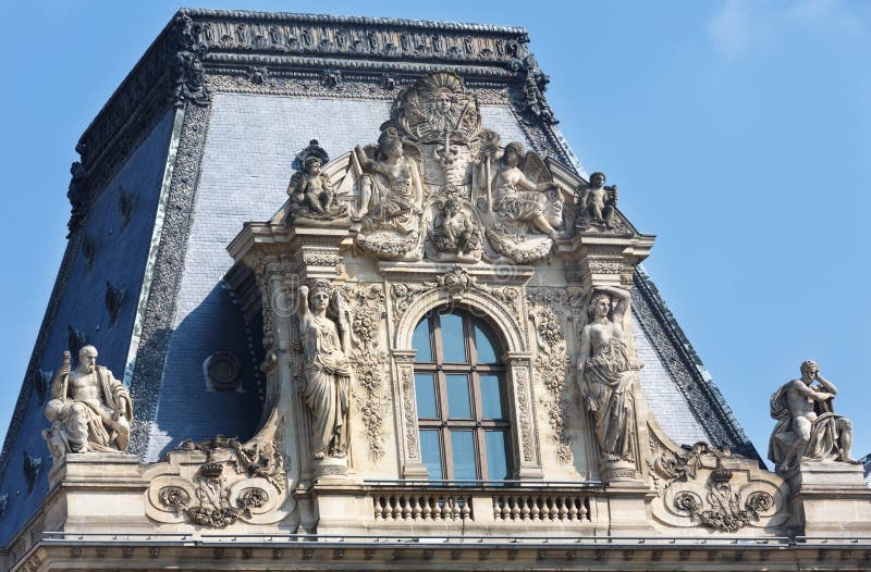 Louvre Museum Paris. editorial photography. Image of paris - 83274187