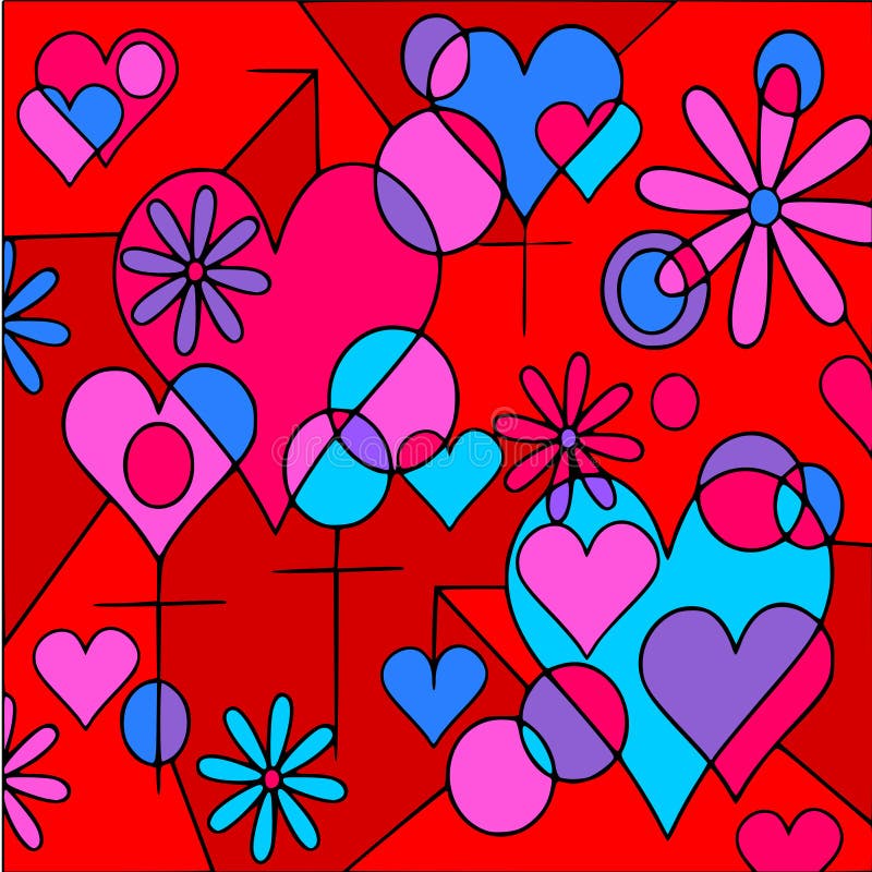 Love abstract stock illustration. Illustration of symbol - 23044851