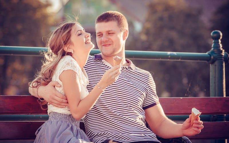 Love and Affection between a Couple Stock Photo - Image of nature ...