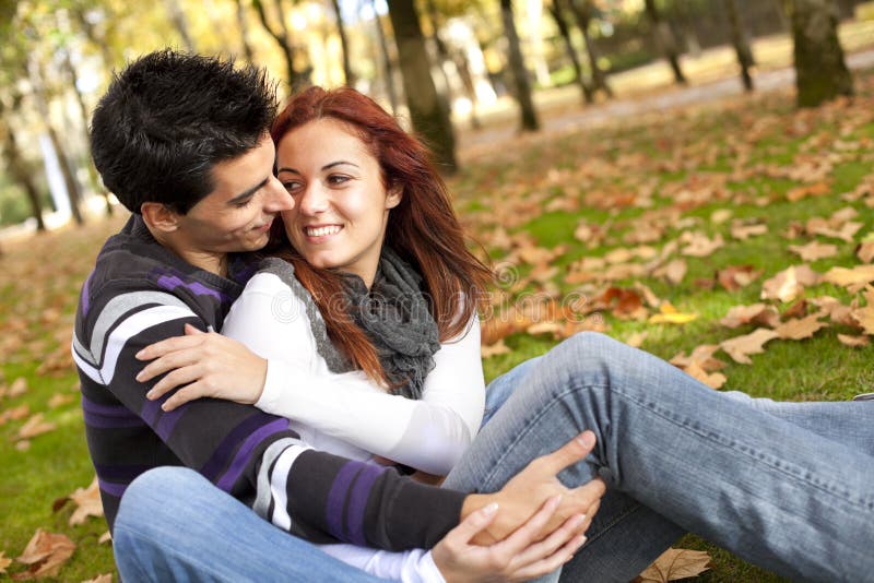 Love and Affection between a Young Couple Stock Photo - Image of date ...