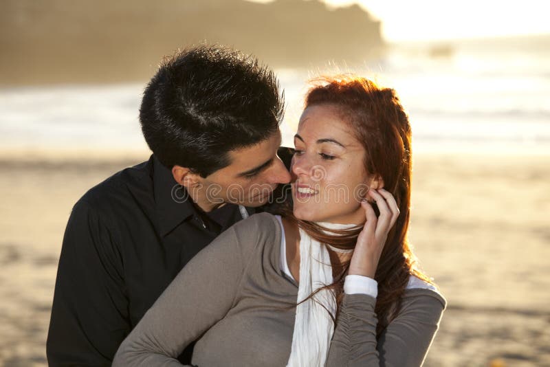 Love and Affection between a Young Couple Stock Image - Image of couple ...