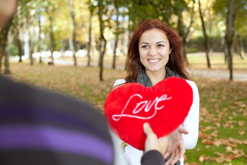 Love and Affection between a Young Couple Stock Photo - Image of beauty ...