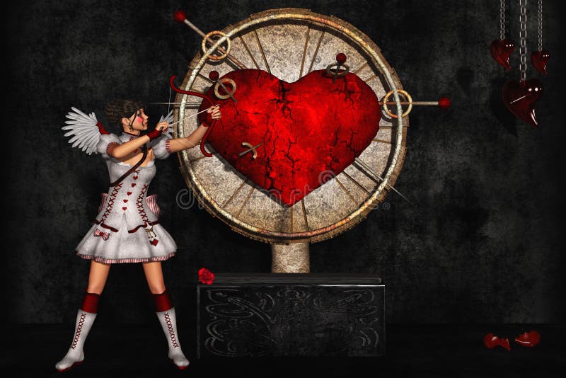 Love angel stock illustration. Illustration of passion - 18631284