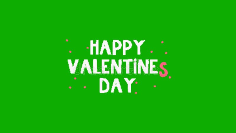 Animated Love on Green Screen Stock Footage - Video of transparent ...