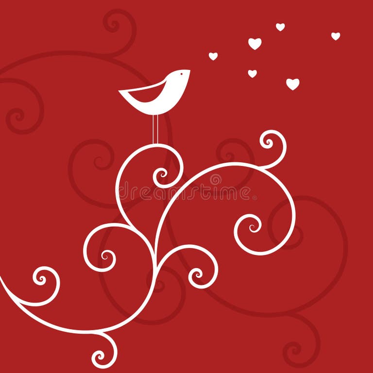 Bird Love Romantic Stock Illustrations 33422 Bird Love Romantic Stock Illustrations Vectors