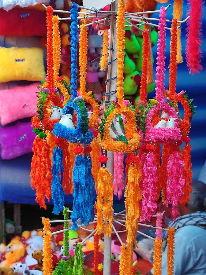 Love Birds Gor Home Decorated Items at Market Stock Photo - Image of ...