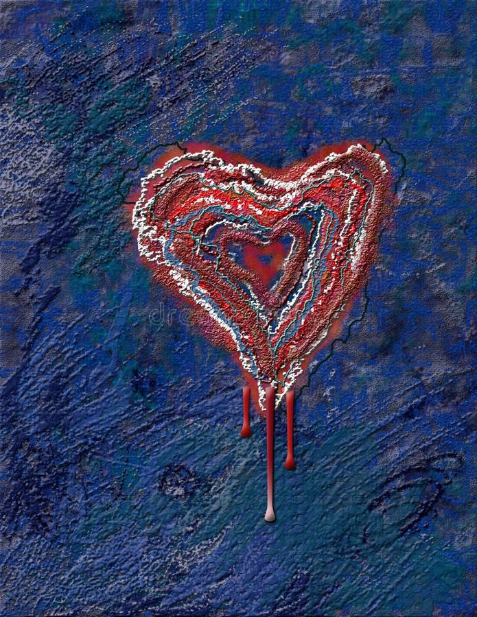 Love Bleed stock photo. Image of contemporary, handmade - 70274728