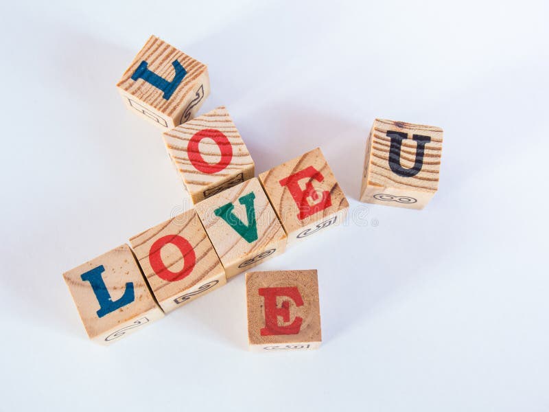 Love block stock photo. Image of create, colorful, valentine - 65113998