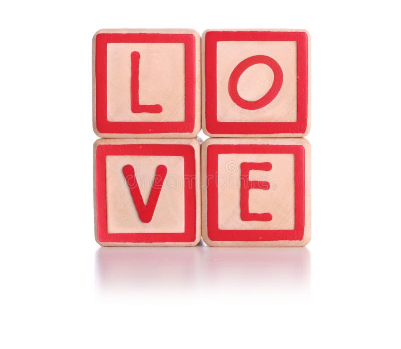 Love blocks stock photo. Image of clipping, marriage, hate - 989054
