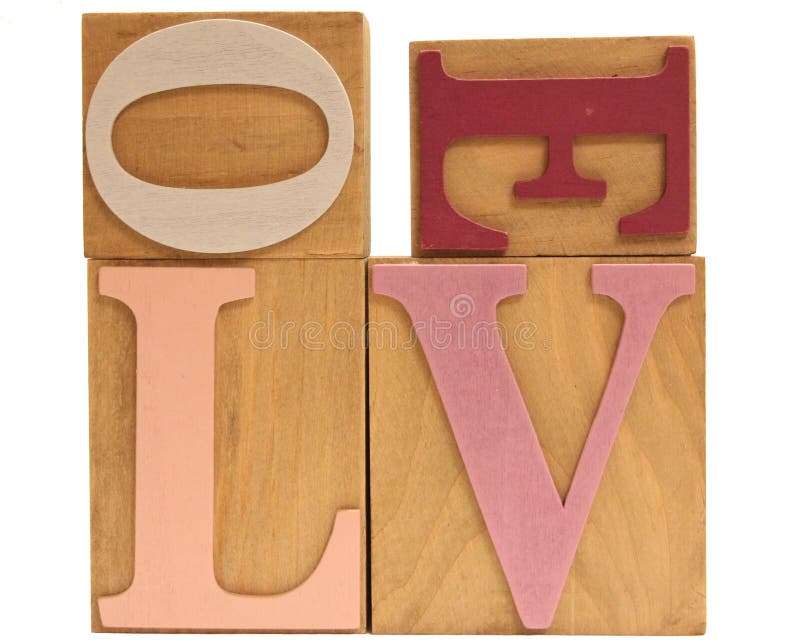 I love you blocks stock image. Image of green, orange - 1490777