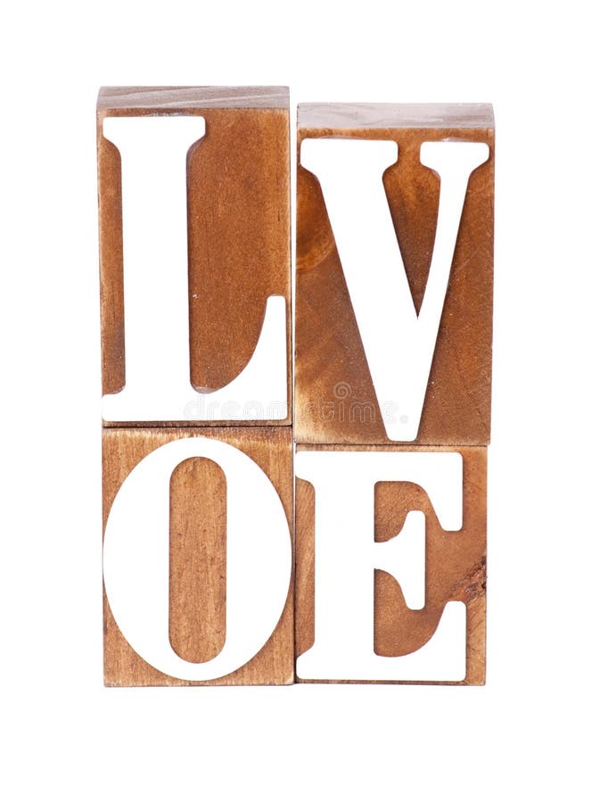 I love you blocks stock image. Image of green, orange - 1490777