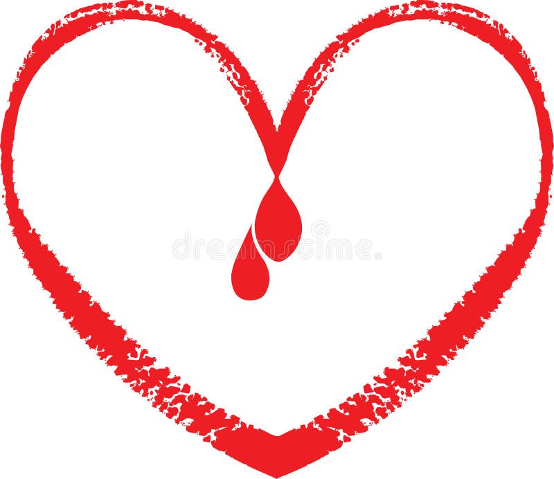 Love blood drop stock vector. Illustration of element - 26808361
