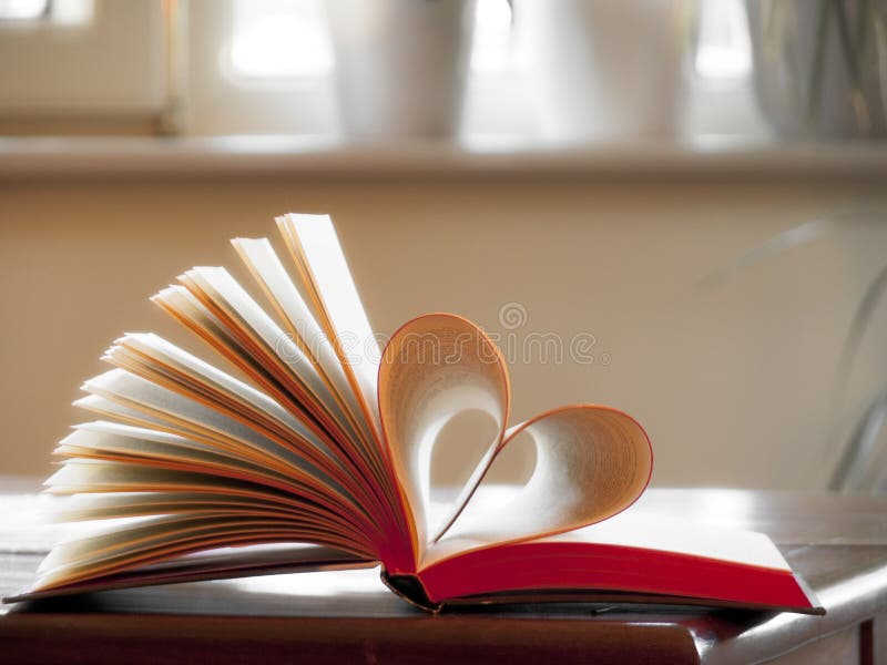 Love book stock photo. Image of book, heart, table, wood - 25479096