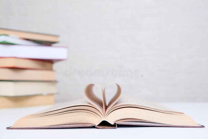 Man Reading the Stack of Big Books Stock Image - Image of tough ...
