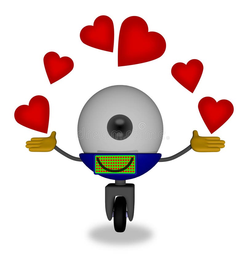 Love Bot Stock Illustrations – 266 Love Bot Stock Illustrations ...