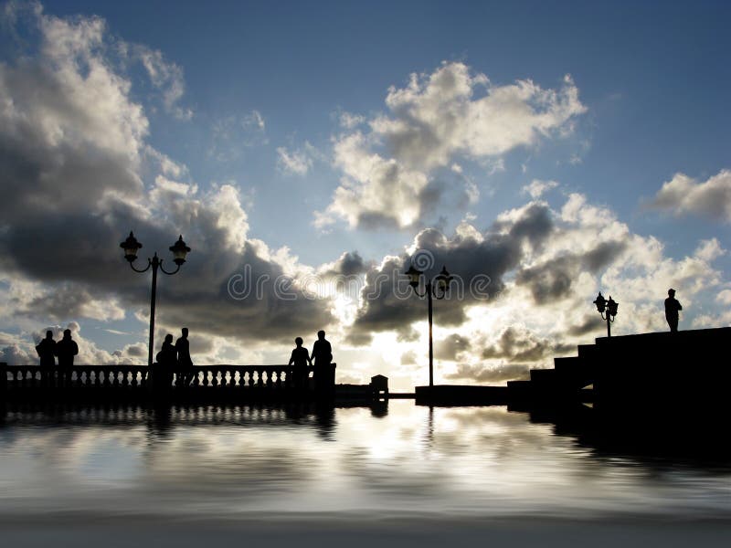Love bridge stock photo. Image of resort, blue, egypt - 13031902