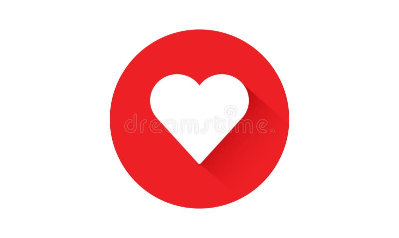 Love Button on White Background ,illustration, Textured Background ...