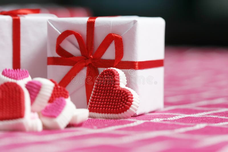 Love Candy stock image. Image of present, romantic, presents - 448695