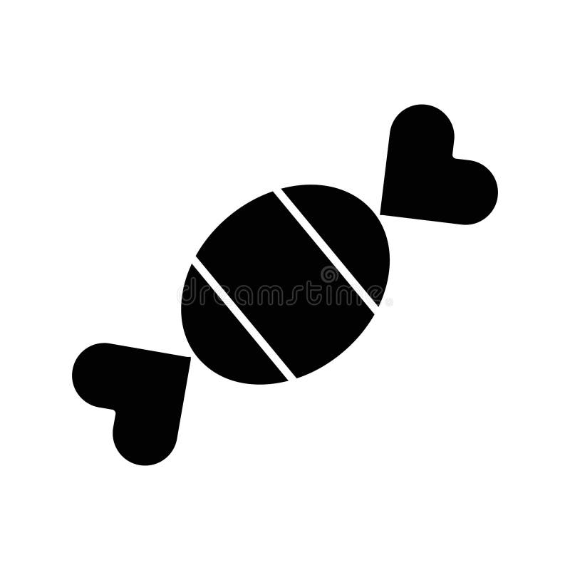 Love Candy Isolated Vector Icon that Can Be Easily Modified or Edited ...