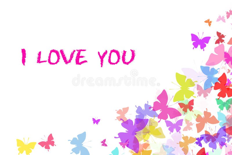 Butterfly Card Love Stock Illustrations – 24,633 Butterfly Card Love ...