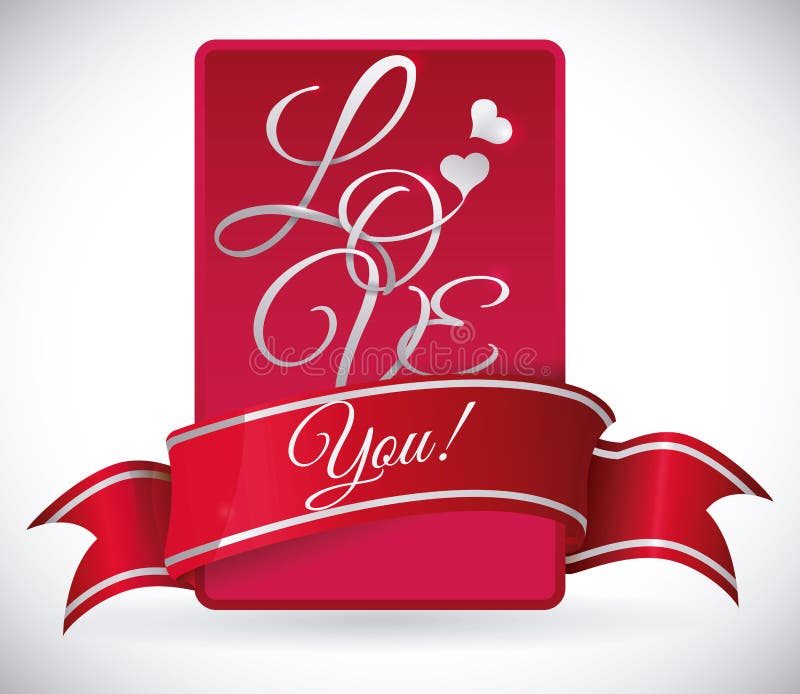 Love card design. stock vector. Illustration of greeting - 58486751