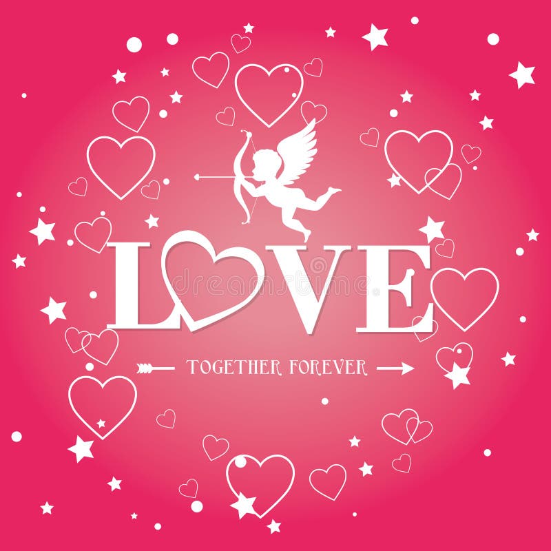 Love Card Design, Vector Illustration Eps 10. Stock Vector ...