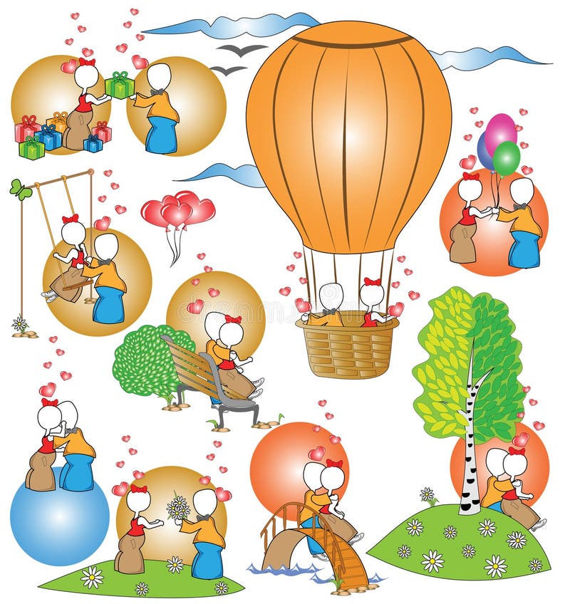 Love character stock vector. Illustration of character - 12693358