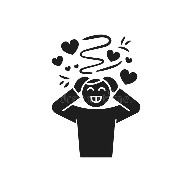 Love Confusion Icon stock vector. Illustration of swirling - 361856766