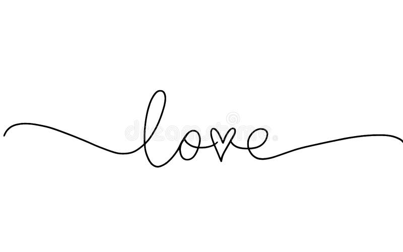 Love Continuous Stock Illustrations – 27,734 Love Continuous Stock ...