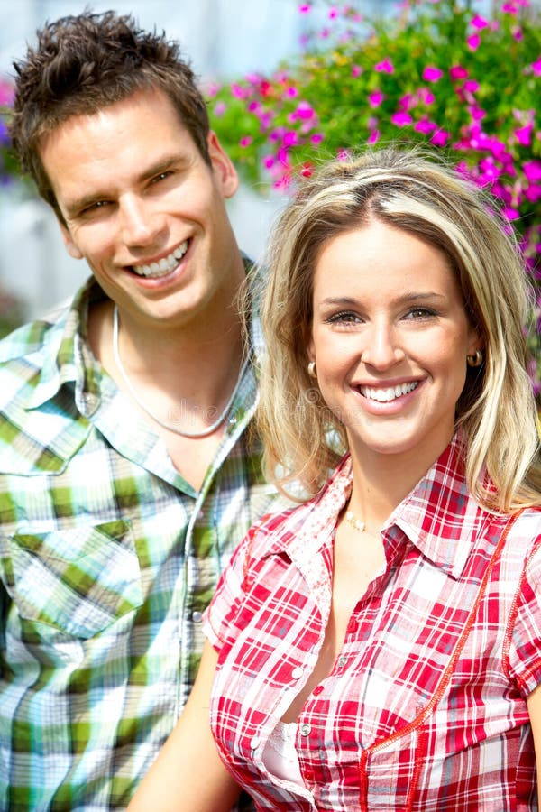 Love couple stock image. Image of natural, female, lovers - 12580195