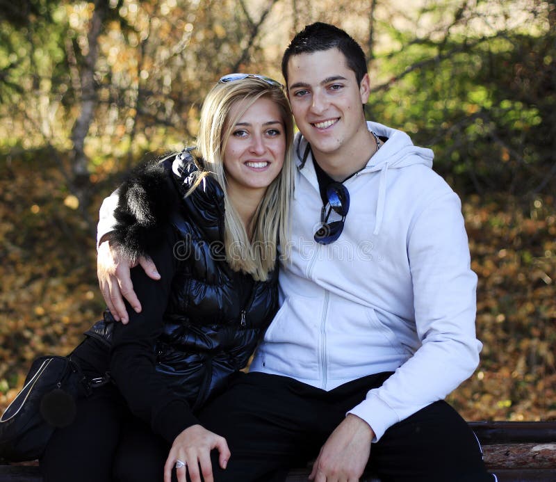 Love couple outdoors stock image. Image of love, outside - 16898887