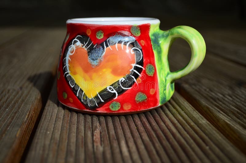 Love cup stock image. Image of love, color, easy, spring - 71817373