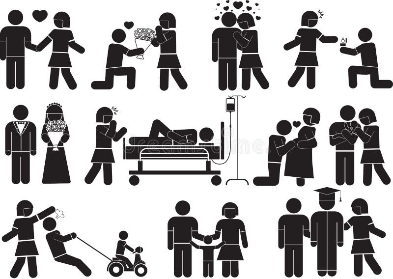 Concept Vector of Abstract Bike Icon with I Love Cycle Message. Stock ...