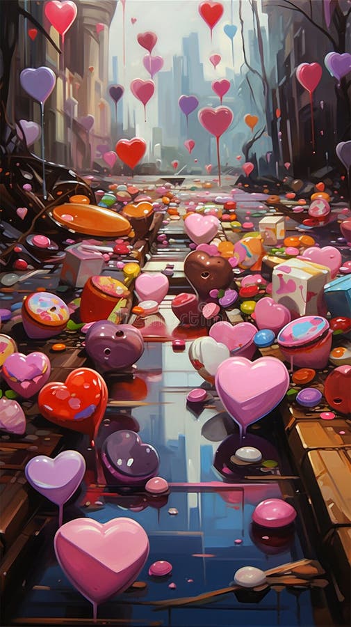 Love 3d creative design stock illustration. Illustration of wallpaper ...