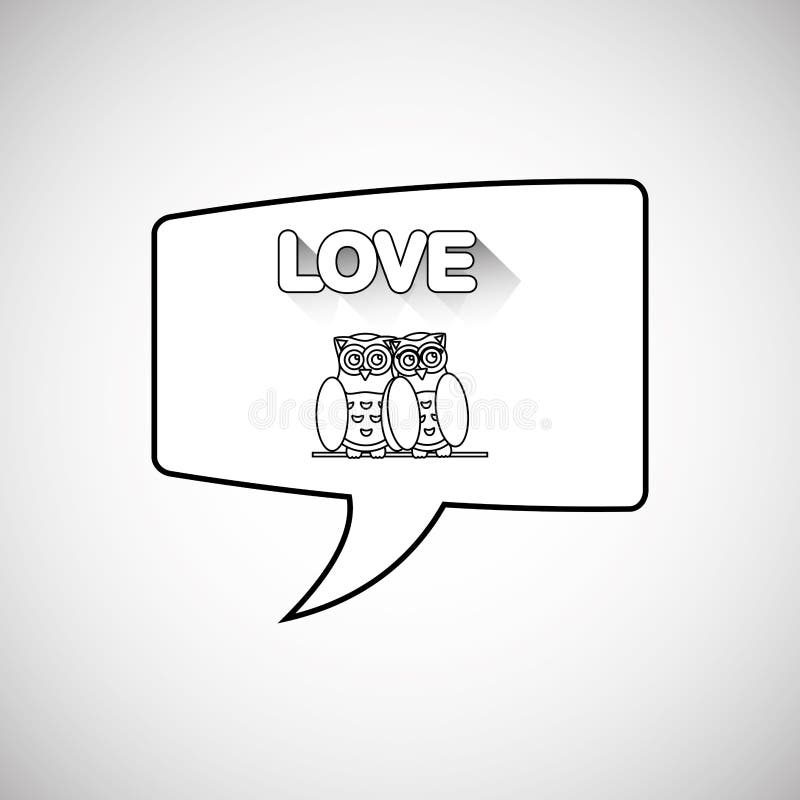 Love Design. Romantic Icon. Colorfull Illustration, Graph Stock ...