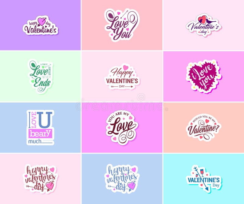 Love is in the Details: Valentine S Day Typography and Graphics ...