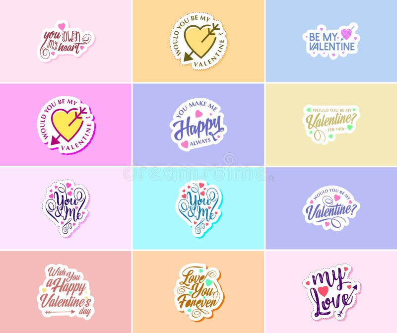 Love is in the Details: Valentine S Day Typography and Graphics ...