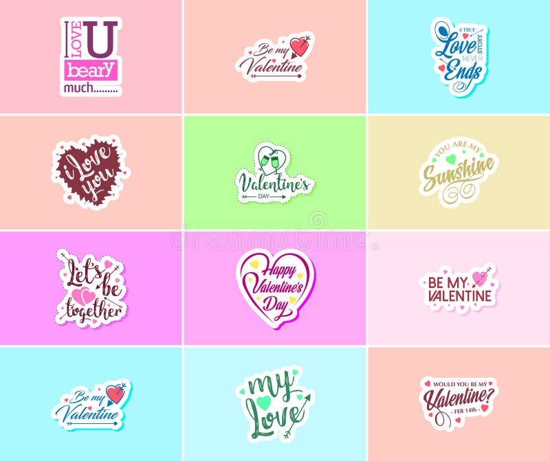 Love is in the Details: Valentine S Day Typography and Graphics ...