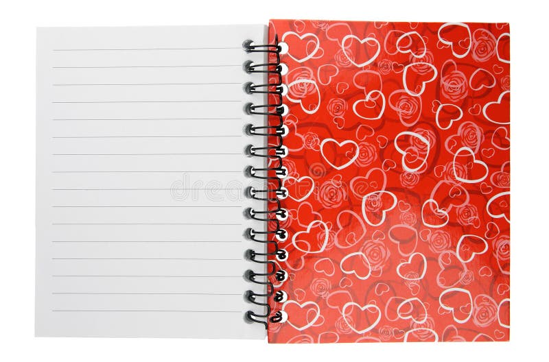 Love diary stock image. Image of binder, heart, backgrounds - 22335587