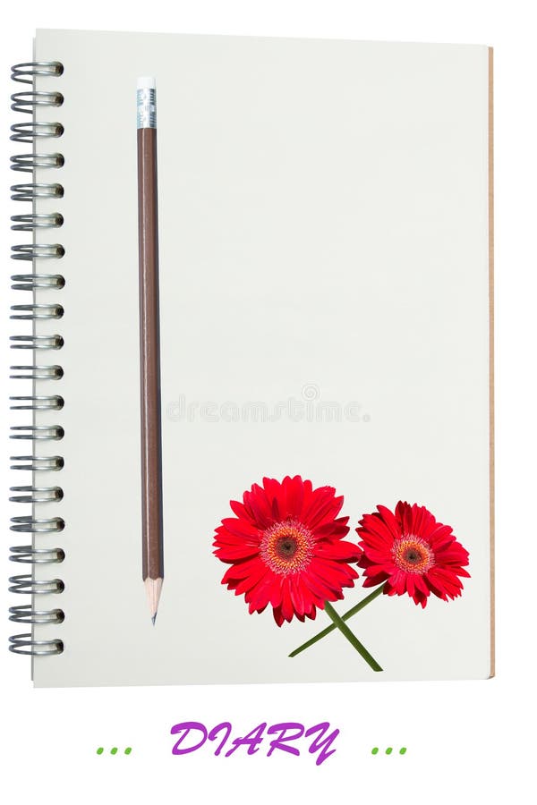 Love Diary stock photo. Image of note, copyspace, information - 27935940