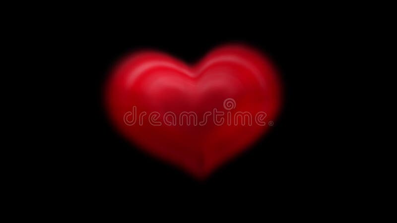 Love Shape Spiral in Light Leak Animation Stock Footage - Video of ...