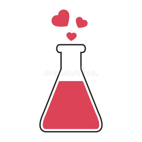 Love elixir stock vector. Illustration of flat, chemical - 54485900