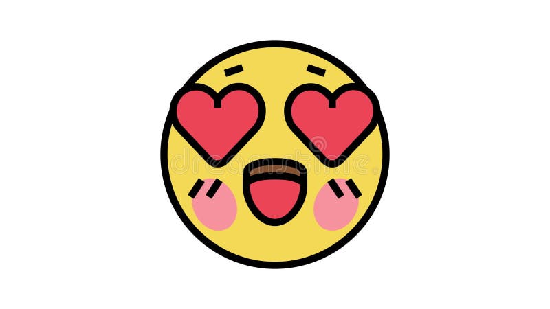 Omg Emoji Color Icon Animation Stock Video Video Of Emotional Emotion 262935743