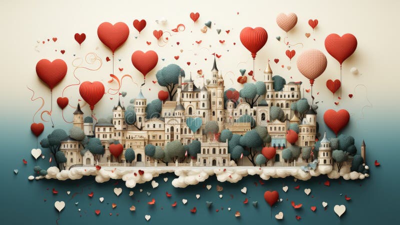 Love Everywhere - a Picture that Symbolically Depicts the Theme of Love ...