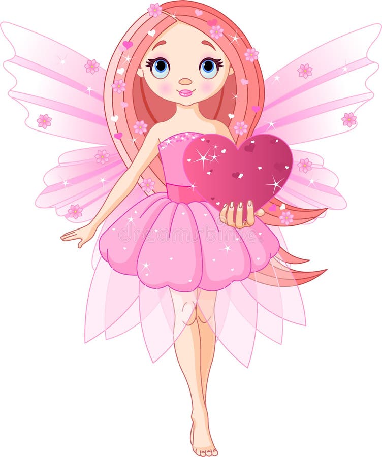 Love Fairy stock vector. Illustration of costume, angel - 12687262