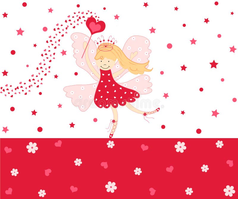 Love fairy stock vector. Illustration of cartoon, dust - 7505944