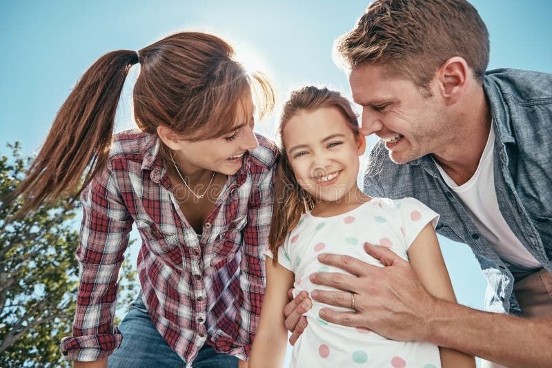 The Love of a Family Makes the Days Brighter. a Family Bonding Together ...