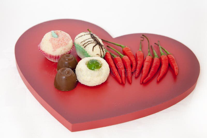 Love pastry stock photo. Image of pastry, heart, shape - 18296532